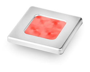 ASAP Marine (Thailand). Square LED Red Courtesy Lamps