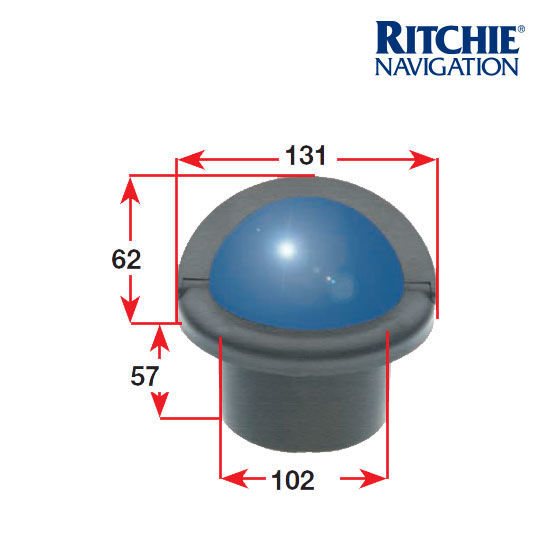 ASAP Marine (Thailand). Ritchie Helmsman CombiDamp Flush Mount Compasses