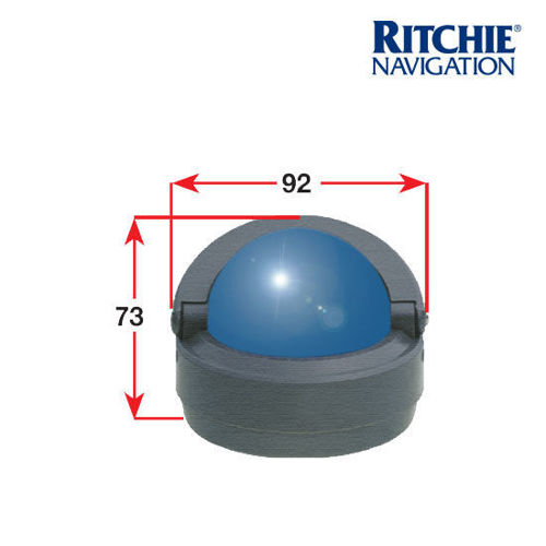 ASAP Marine (Thailand). Ritchie Compass Angler Surface Mount Grey