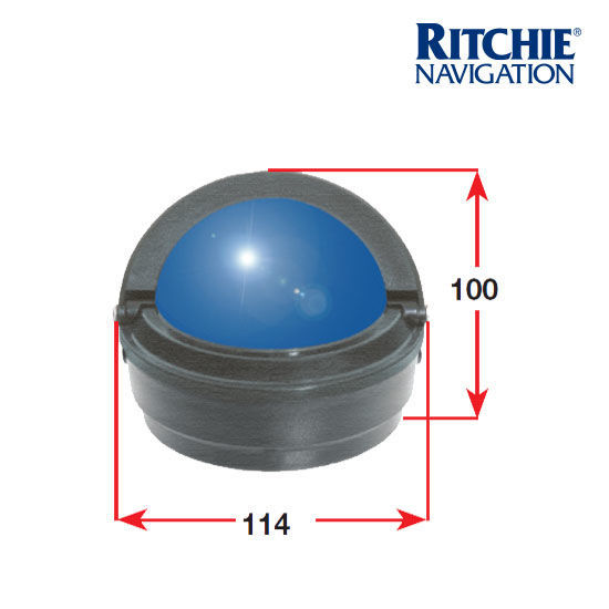 ASAP Marine (Thailand). Ritchie Compass Voyager Surface Mount Black