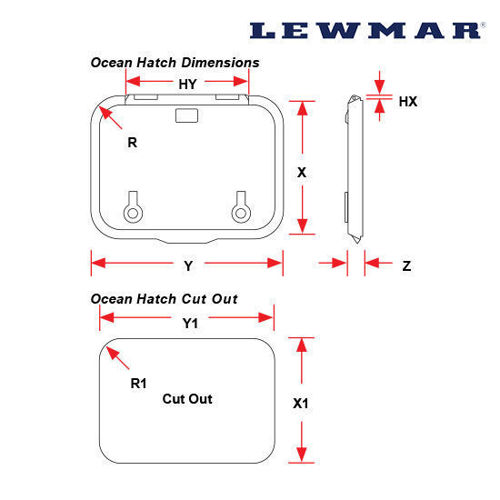 ASAP Marine (Thailand). Lewmar Ocean Hatches