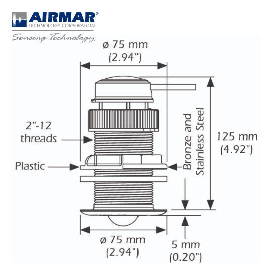 ASAP Marine (Thailand). Airmar DST810 Sensor